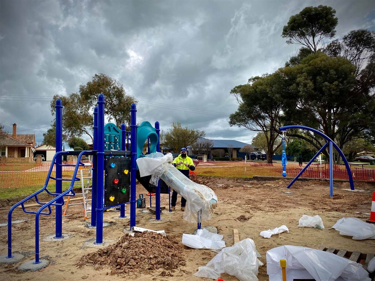 Revamped Playground at Kaniva Open for Play West Wimmera Shire Council