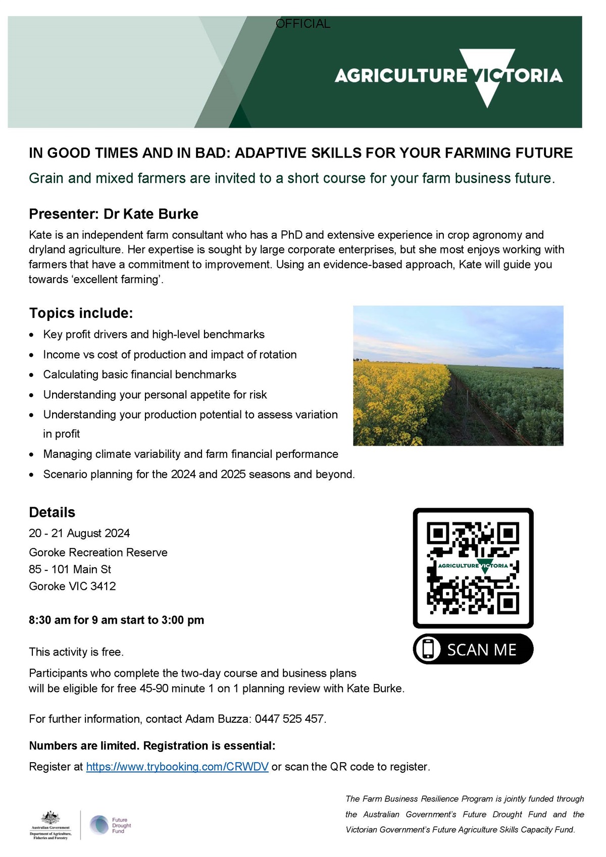 Adaptive Skills for Your Farming Future West Wimmera Shire Council